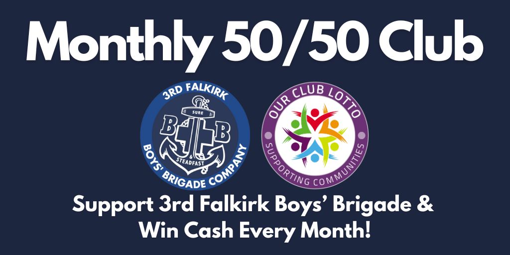3rd Falkirk Boys' Brigade Company - Enter our prize draw to help us raise funds!